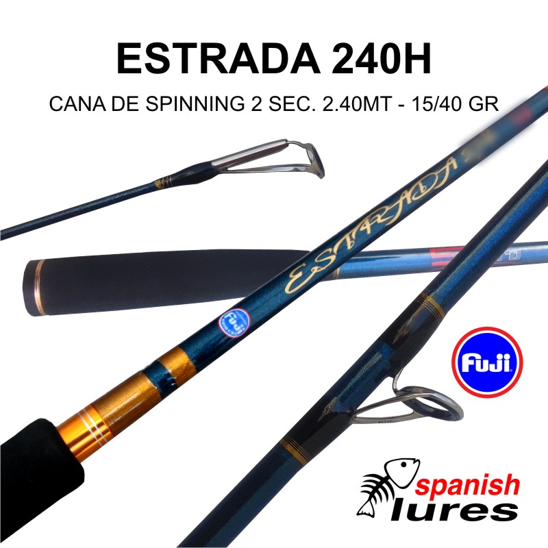 CANAS : CANA SPANISH LURES ESTRADA 240H 2.40MT - 15/40GR